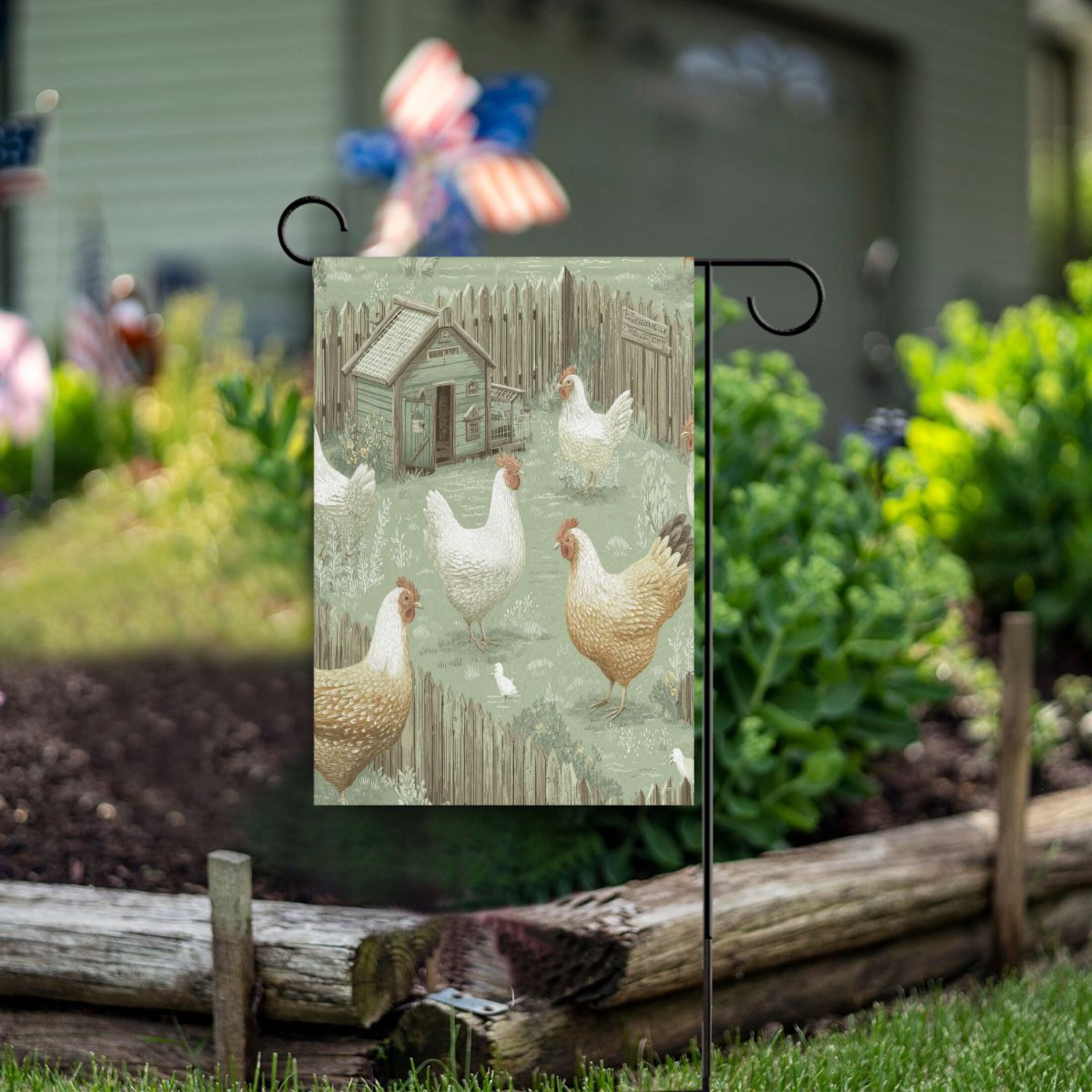 12x18 inch Double-Sided Garden Flags Banners Vibrant Outdoor Decor for ...