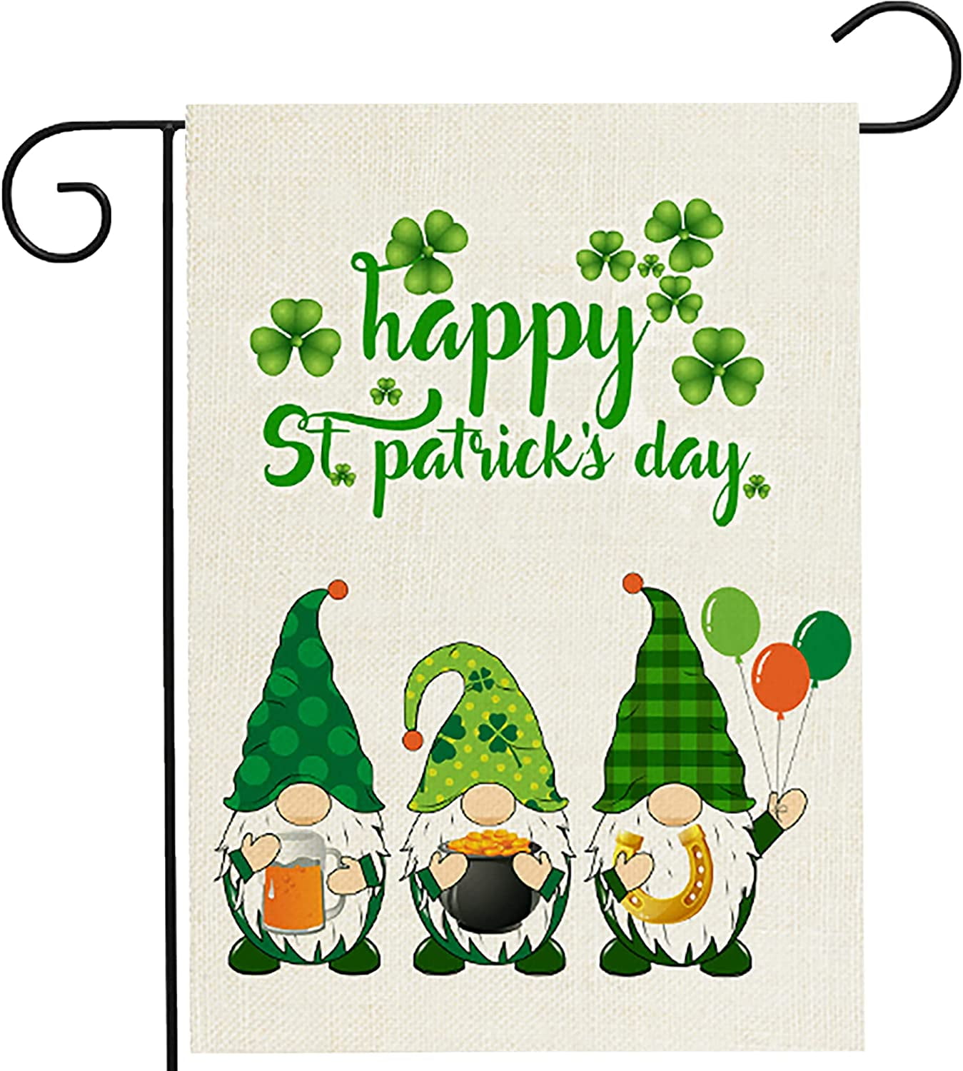 12x18 inch Graduation Garden Flag Cap Diploma Balloon Double Sided ...