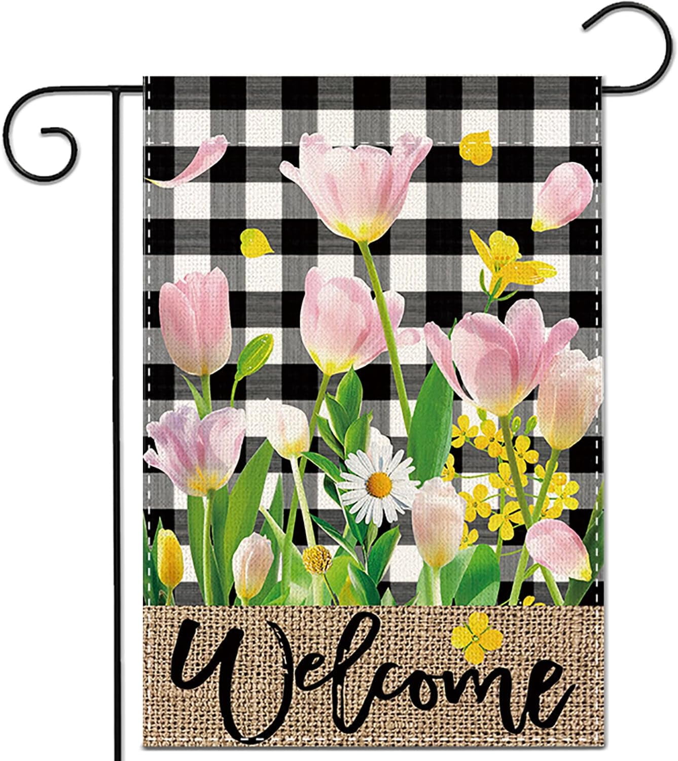 12x18 inch Graduation Garden Flag Cap Diploma Balloon Double Sided ...