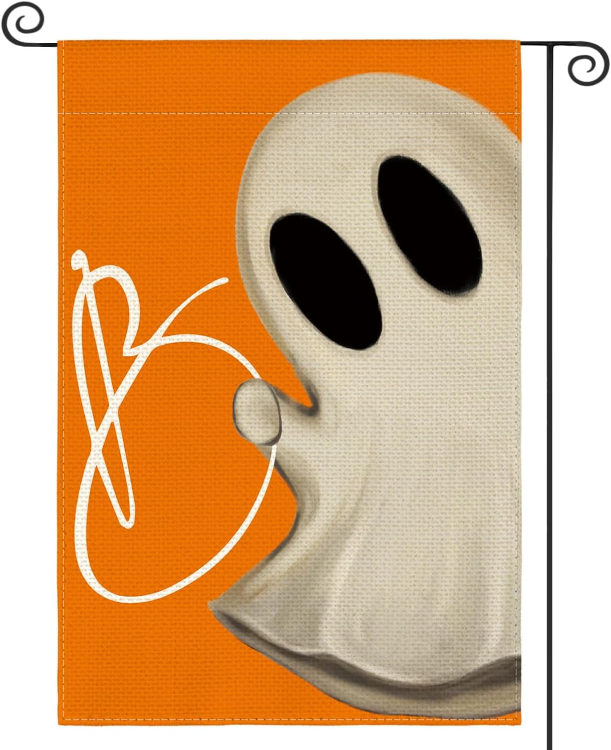 12x18 inch Halloween Ghost Boo Garden Flag Double Sided Outside, Spooky ...