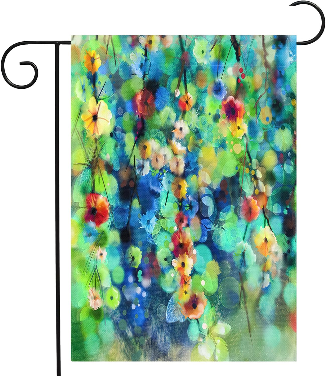 12x18 inch Hummingbird Garden Flags for Outside, Spring Summer Garden ...