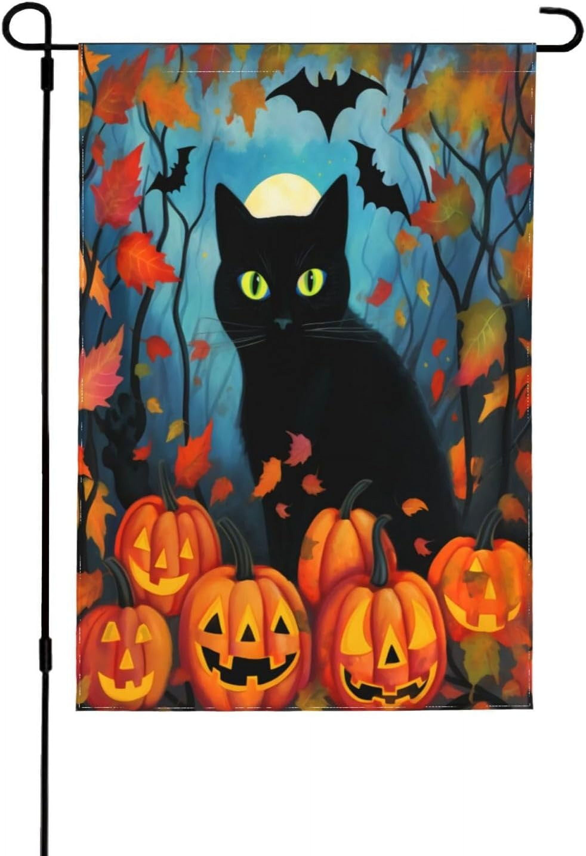 12x18 inch Skeleton Skull Boho Hippie Garden Flags Double Sided ...