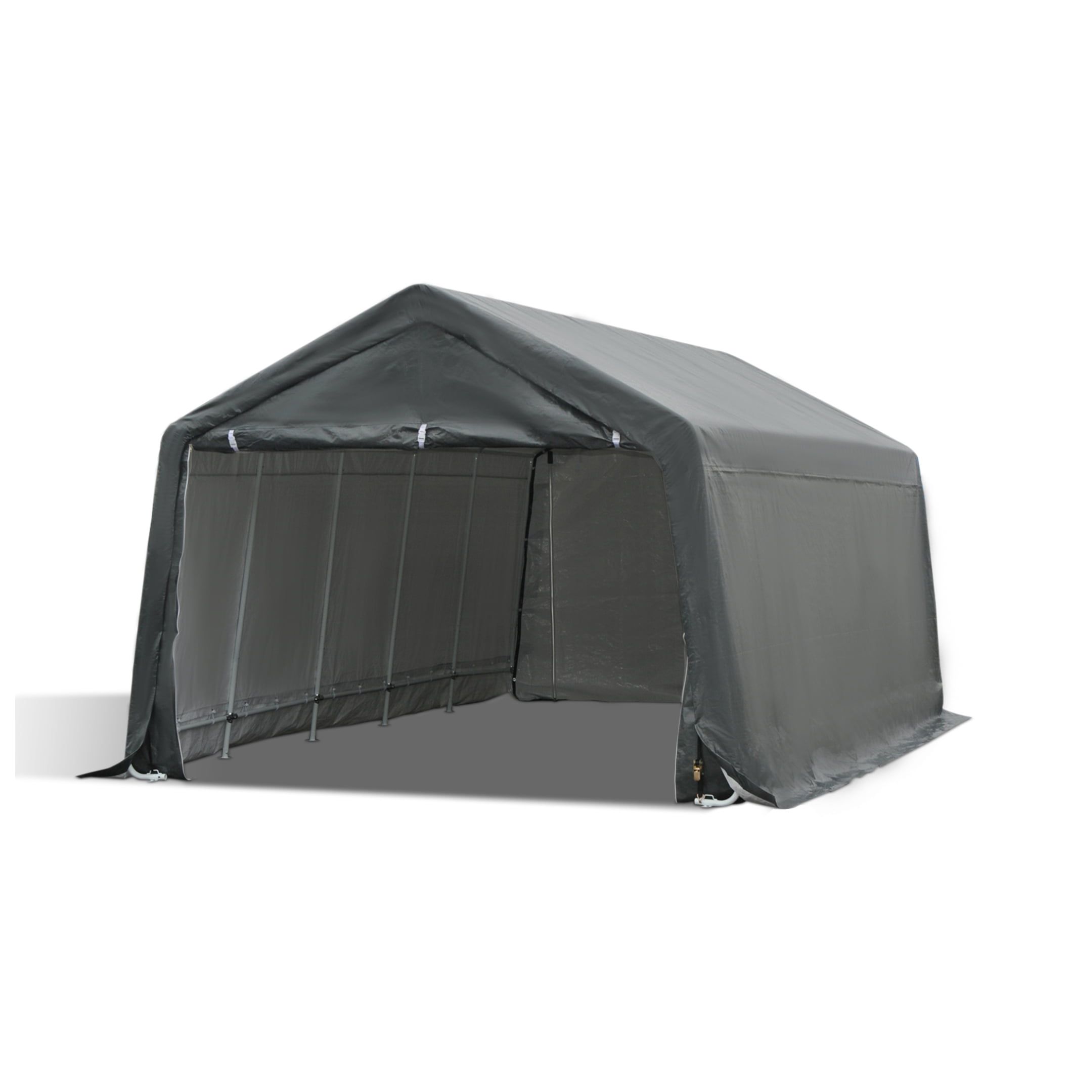 12x20 Carport Portable Garage, Heavy Duty Storage Shelter, Bike ...