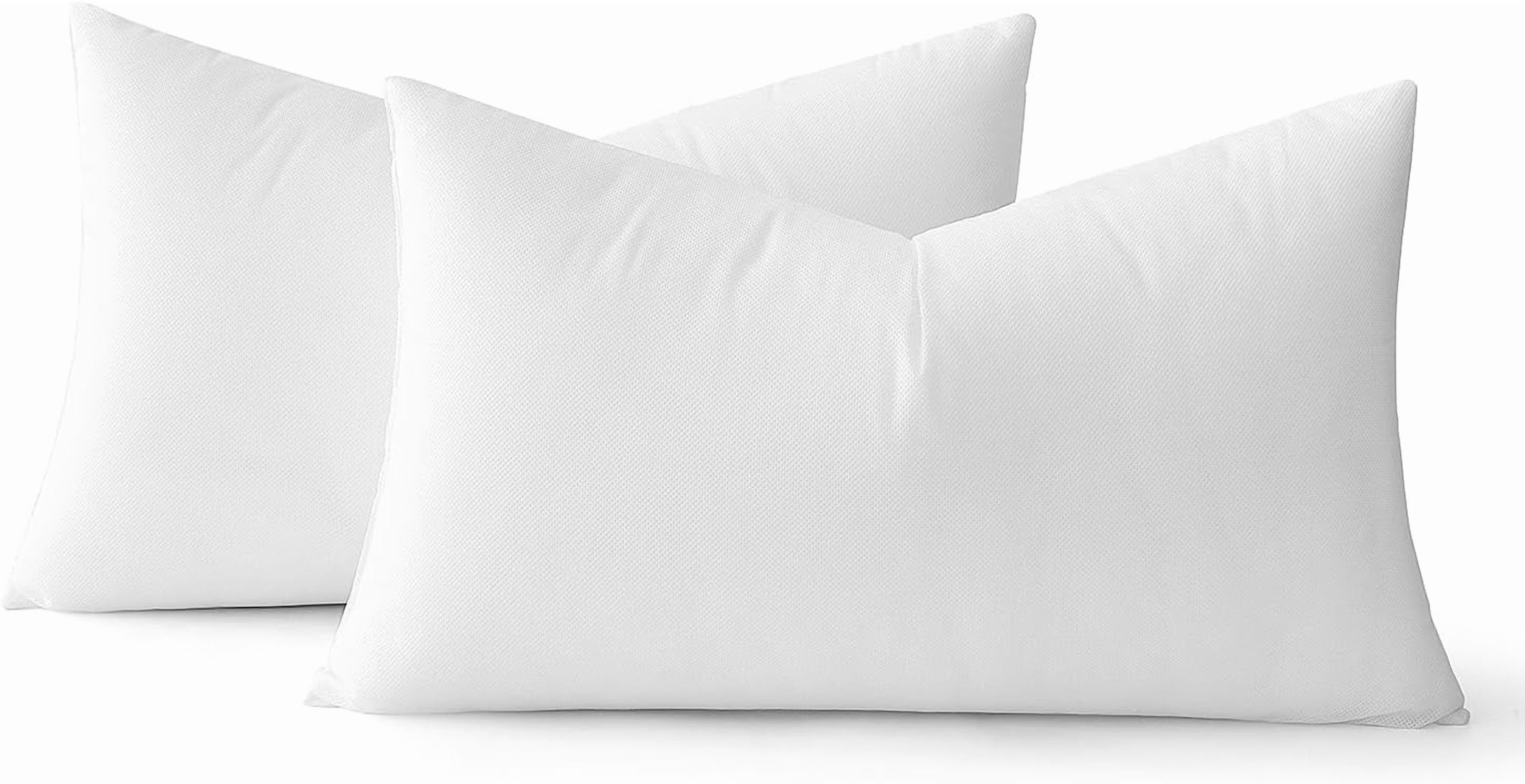12x20 Pillow Inserts Set of 2, Rectangle Decorative Throw Pillow ...