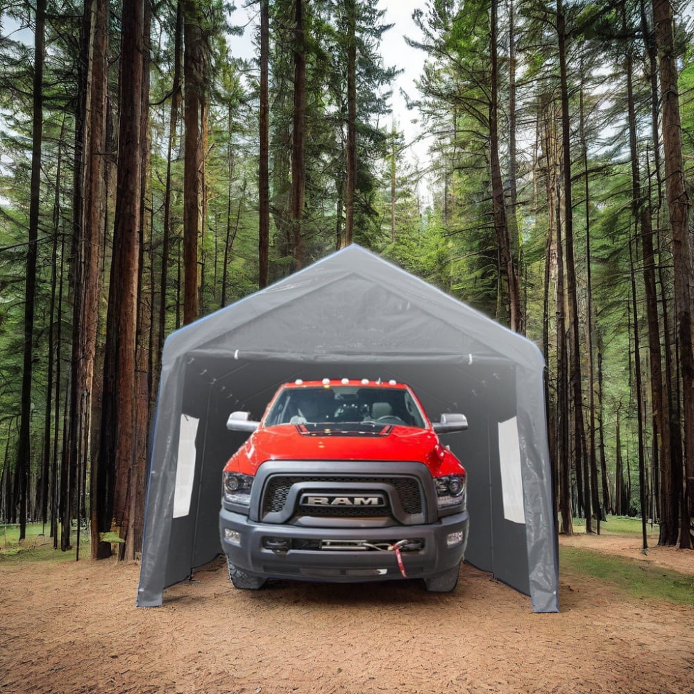 12x20ft Heavy Duty Waterproof Carport Tent with Ventilation, Portable ...