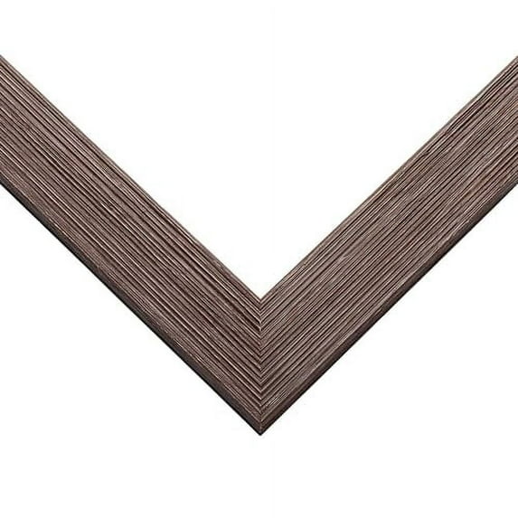 12x22 Frame Brown Distressed Barnwood Picture Frame | Rustic Farmhouse ...