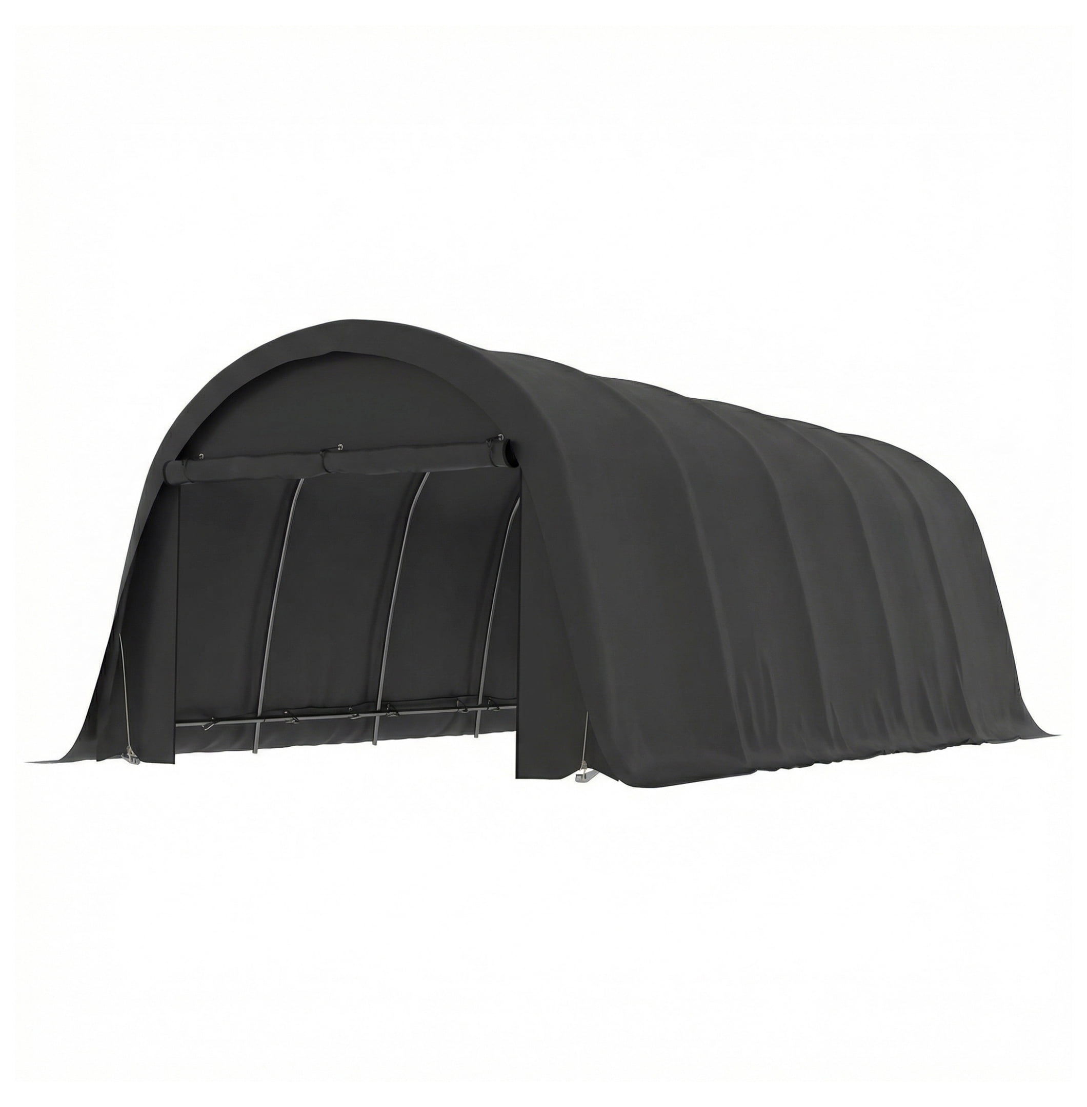 12x23.6 Carport, Heavy Duty Portable Garage Canopy - UPF50+ Protection ...