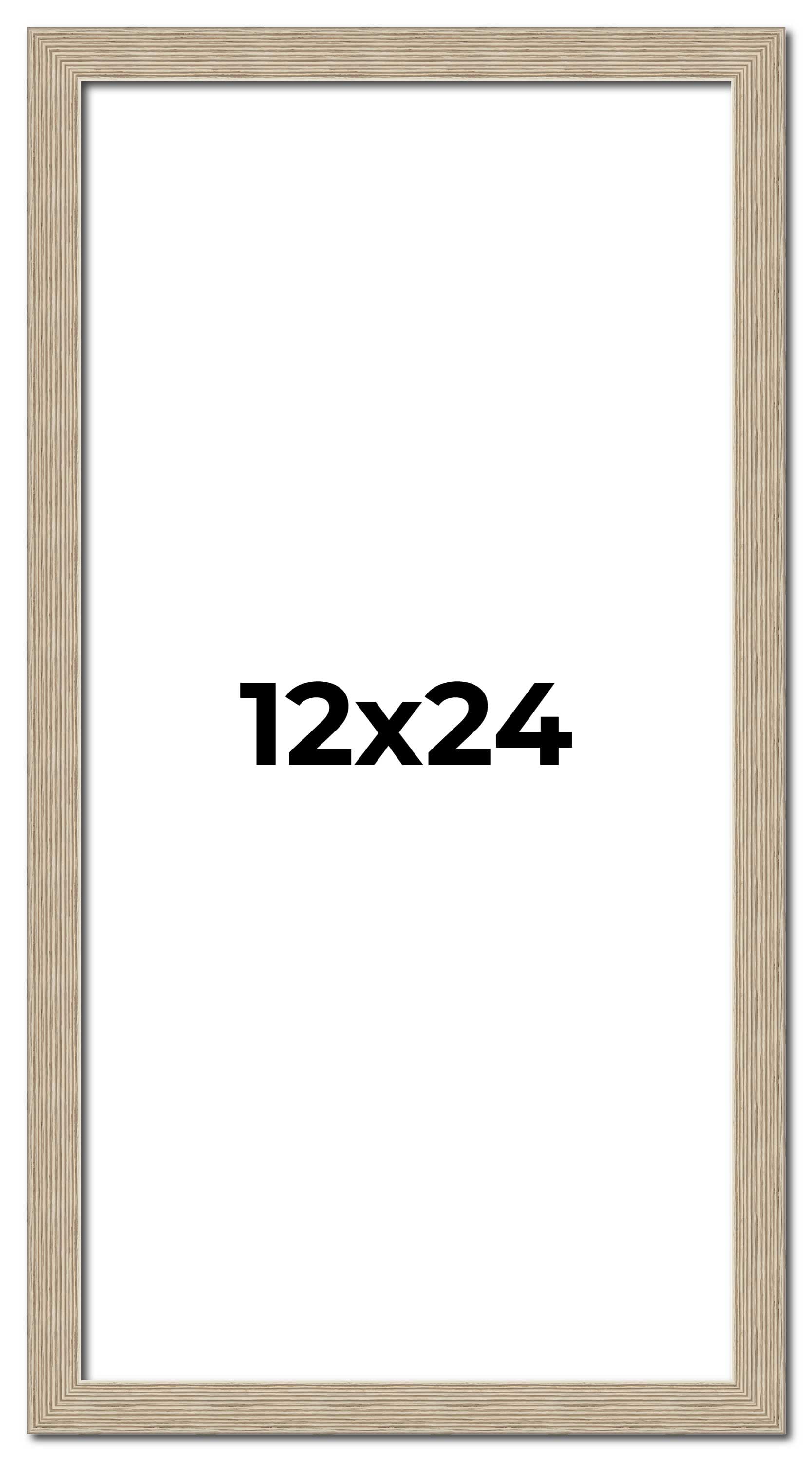 12x24 Frame Grey Solid Wood Picture Frame Width 1 Inches | Interior ...