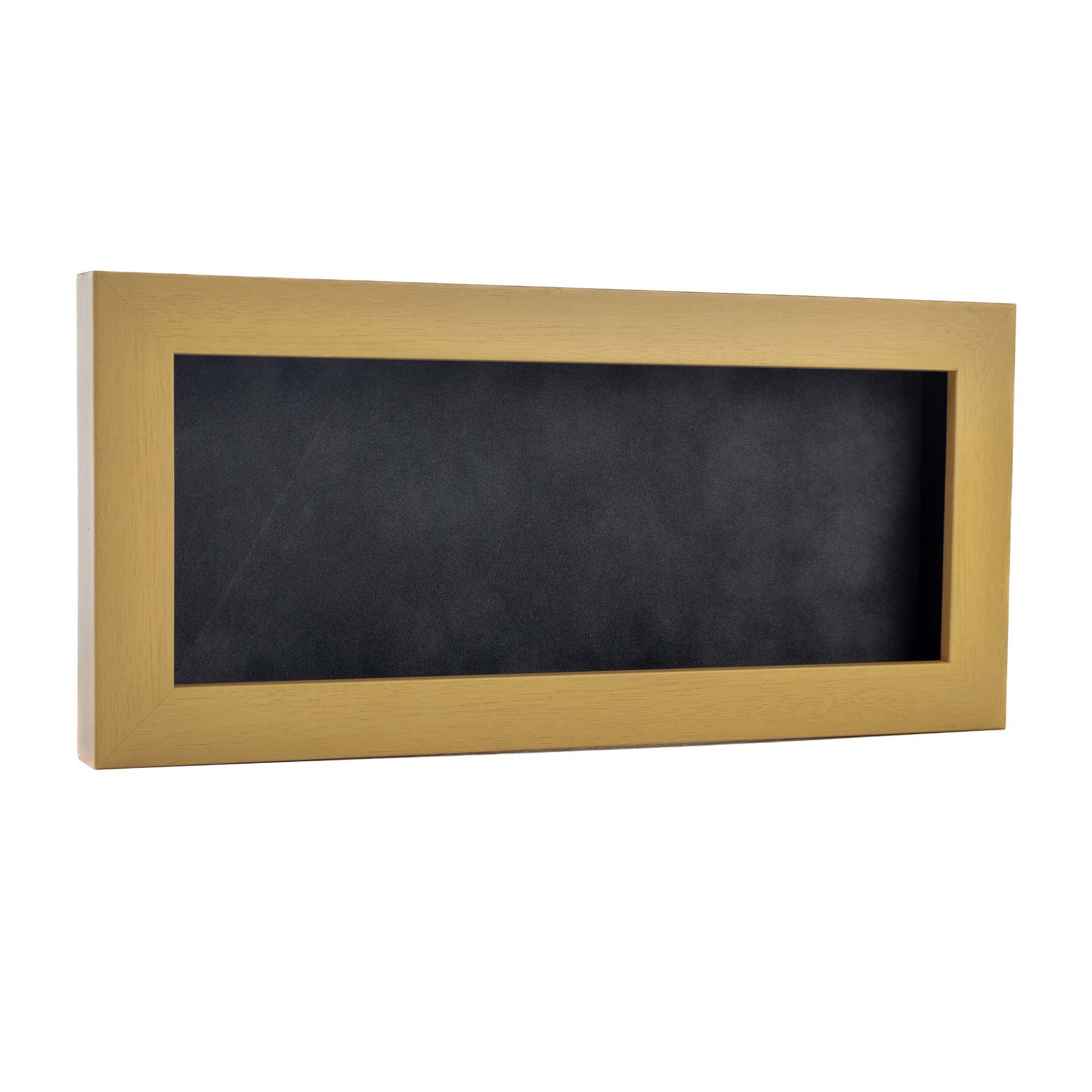 12x24 Shadow Box Frame Natural Wood | With a 3/4" Usable Display Depth ...