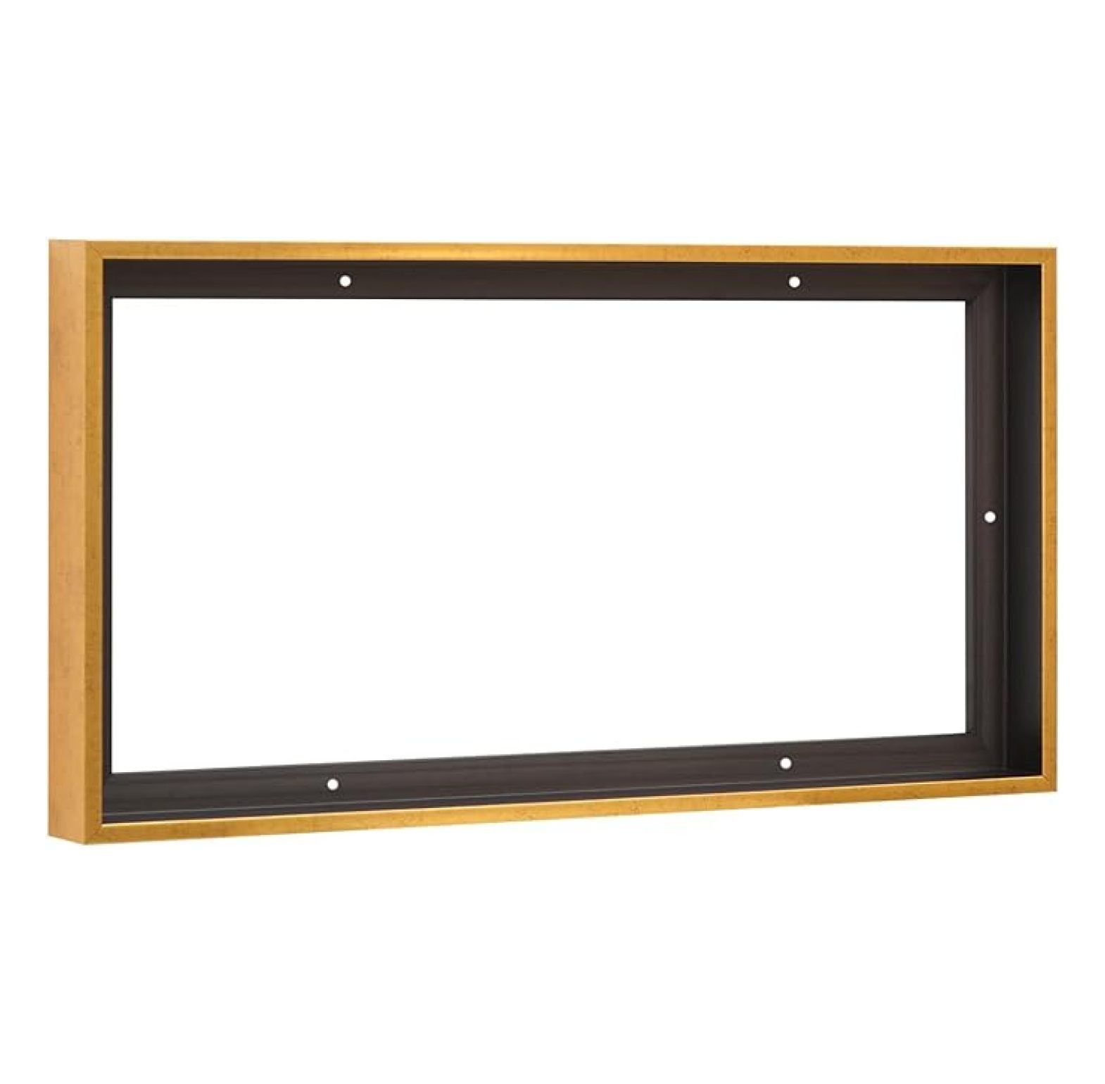 12x24 inch Floater Frame for 1.5" Deep Canvas Paintings, Wood Panels ...