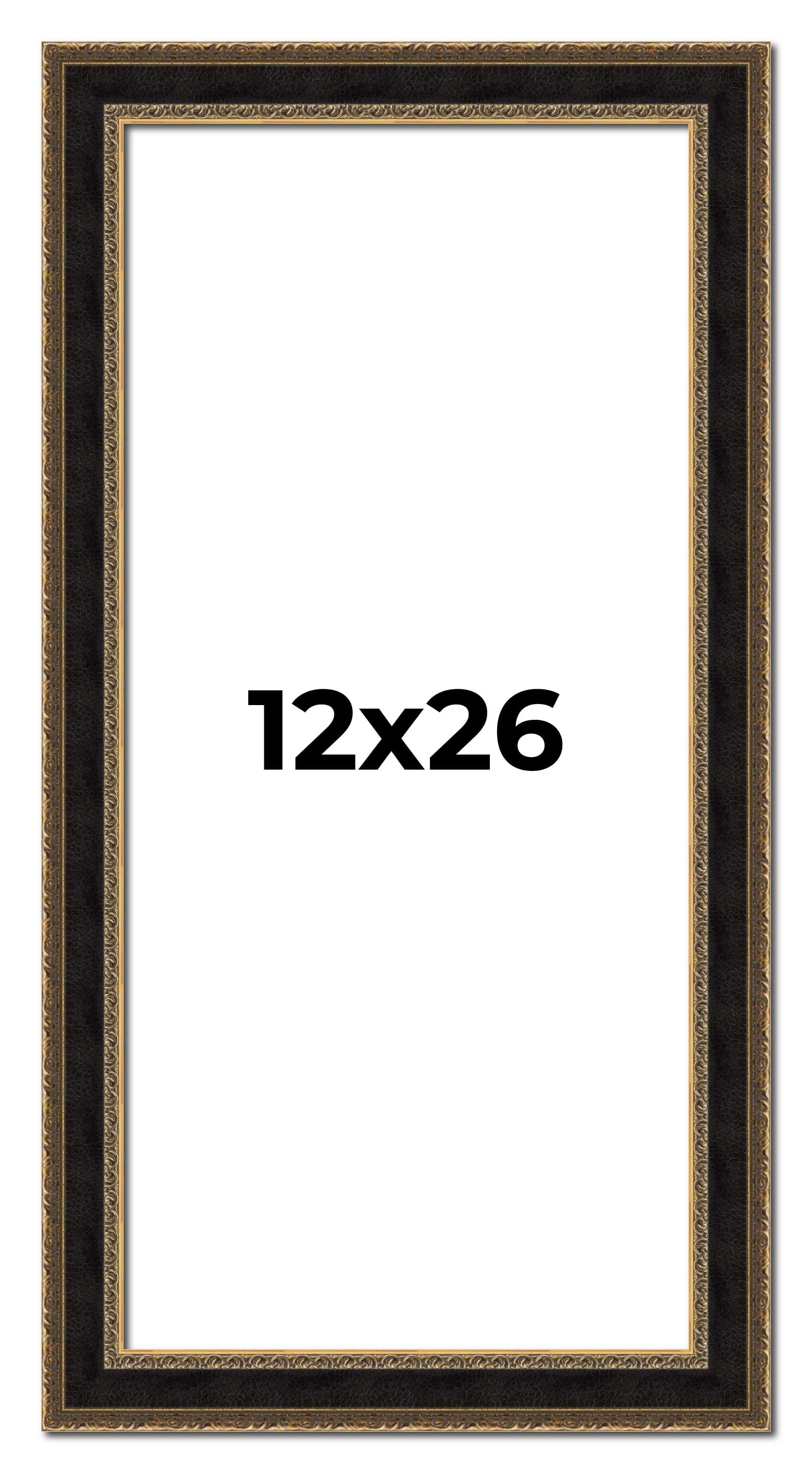 12x26 Frame Gold Antique Vintage Sold Wood Picture Frame | 1.75 Inch ...