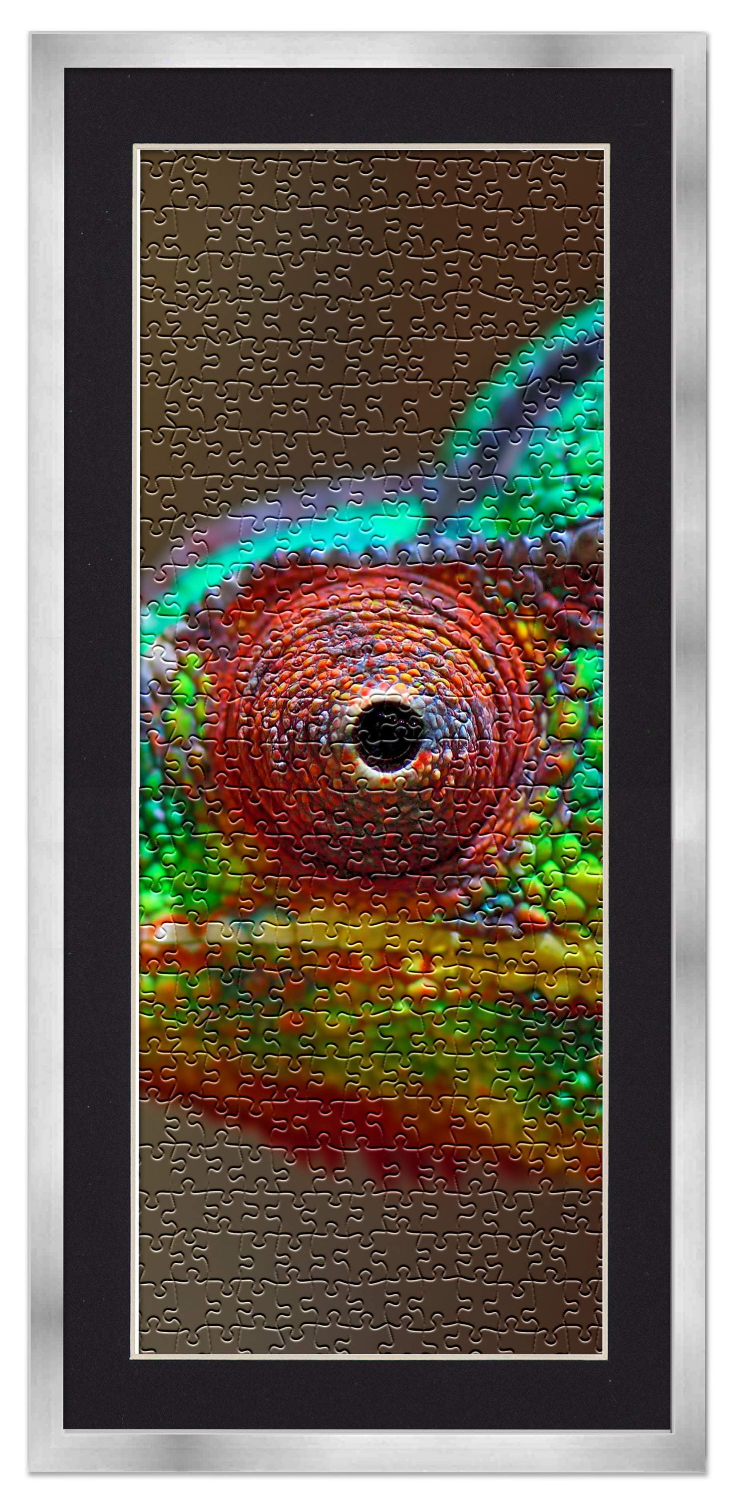 12x36 Jigsaw Puzzle Frame Kit - Kit Includes Puzzle Glue Sheets, Silver ...