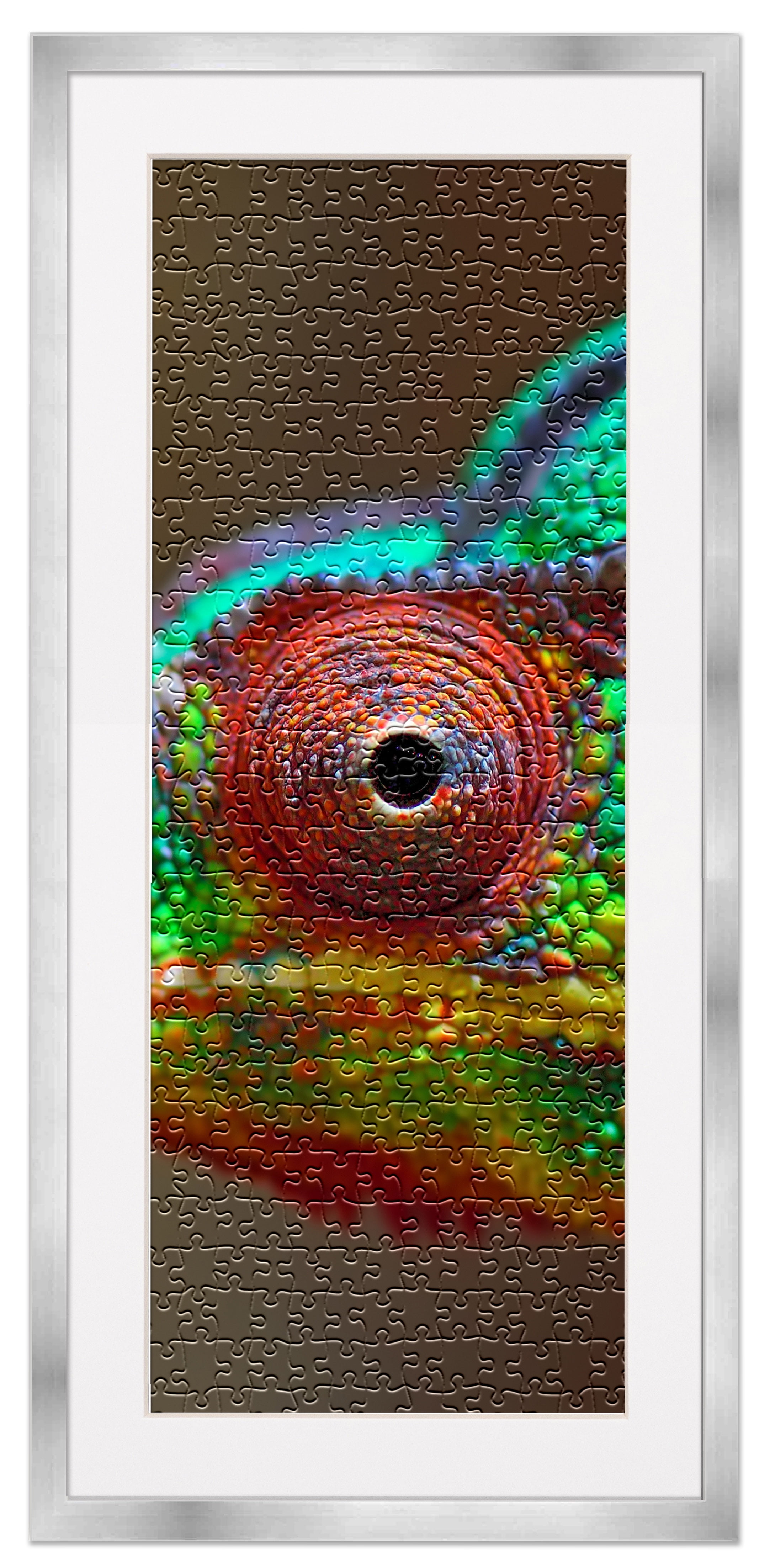 12x36 Jigsaw Puzzle Frame Kit - Kit Includes Puzzle Glue Sheets, Silver ...