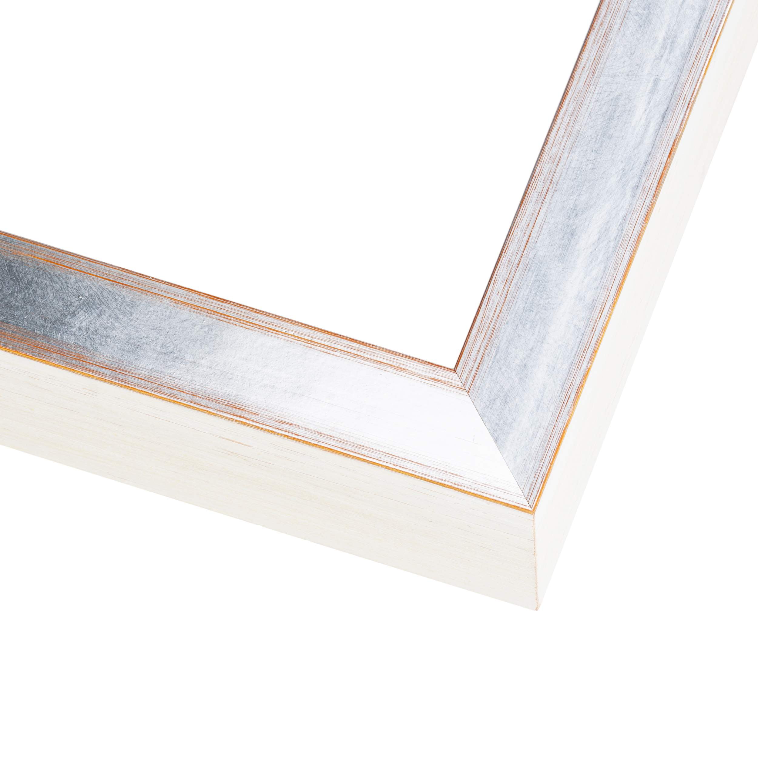 12x4 Silver Shadowbox Frame - Interior Size 12x4 by 1.5 Inches - Made ...