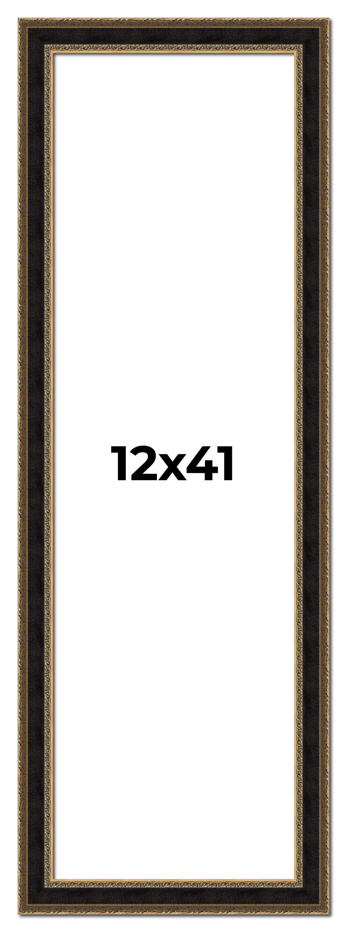 12x41 Frame Gold Antique Vintage Sold Wood Picture Frame | 1.75 Inch ...