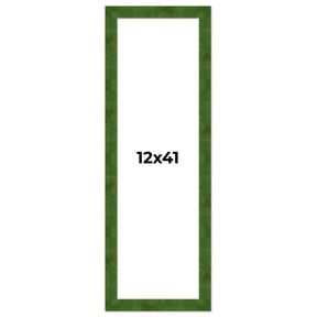 16x28 Frame Grey Real Wood Picture Frame Width 1.75 inches | Interior ...