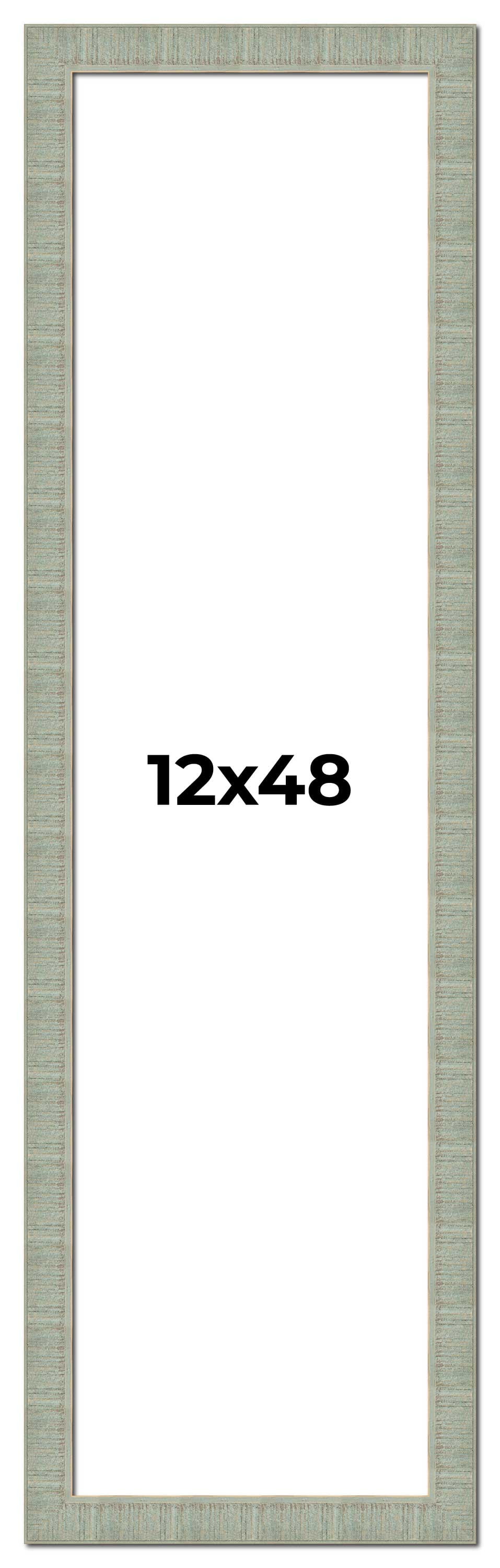 12x48 Frame Green Desert Pear Solid Wood Picture Frame | 1.625 Inch ...