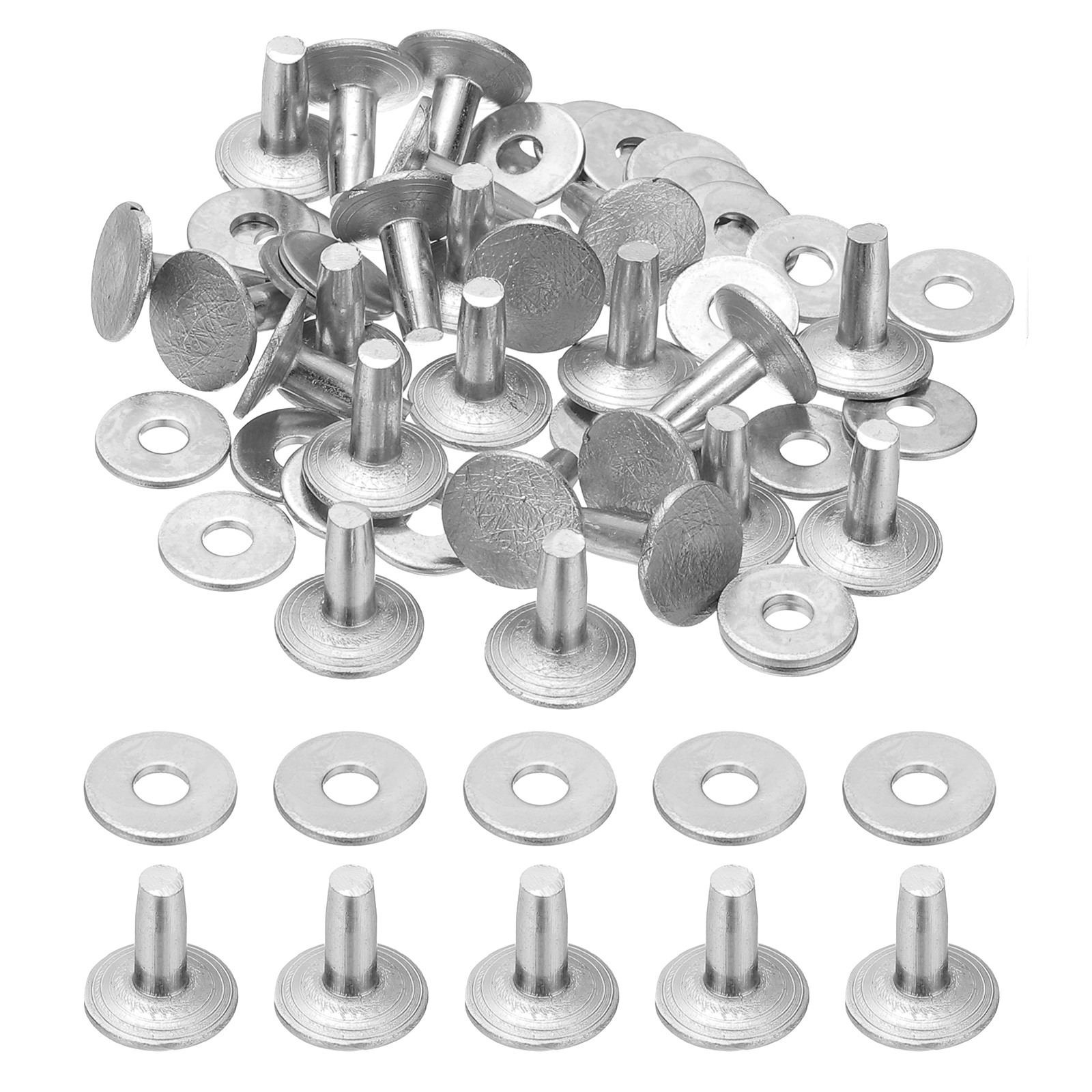 12x4x10mm Studs for Clothing, 24 Sets Spikes for Clothes Studs and ...