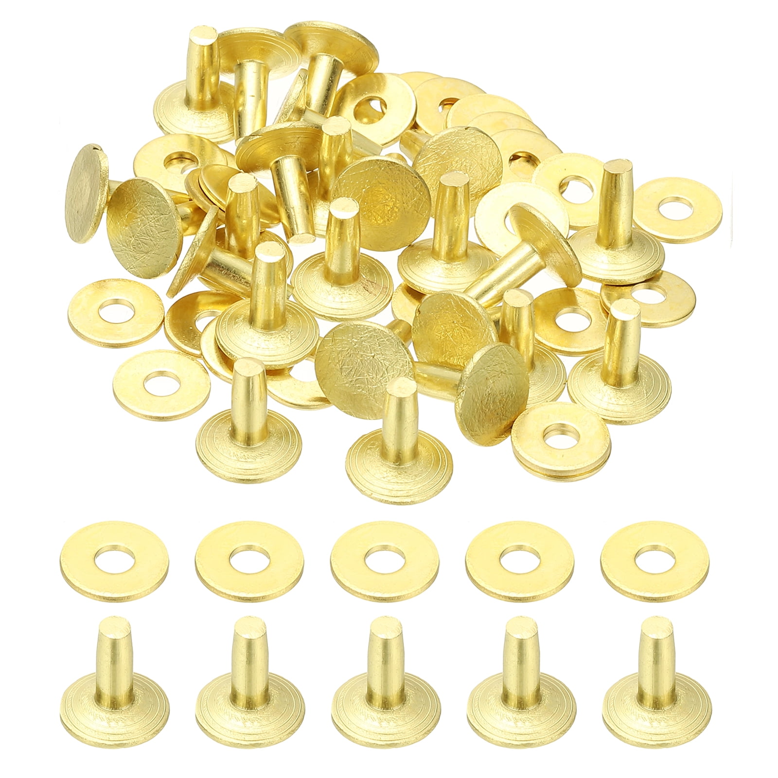 12x4x10mm Studs for Clothing, 24 Sets Spikes for Clothes Studs and ...