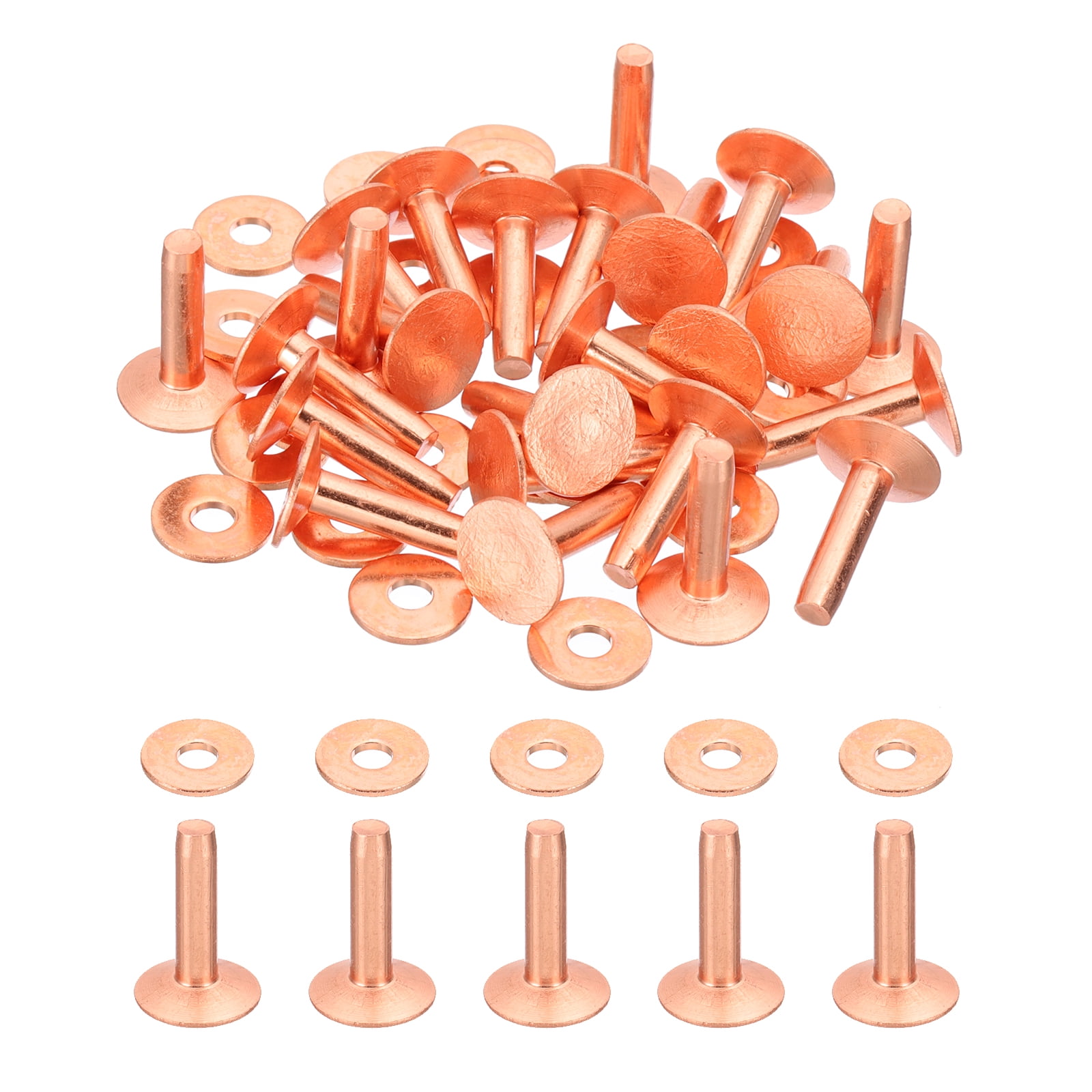 12x4x16mm Studs for Clothing, 24 Sets Spikes for Clothes Studs and ...