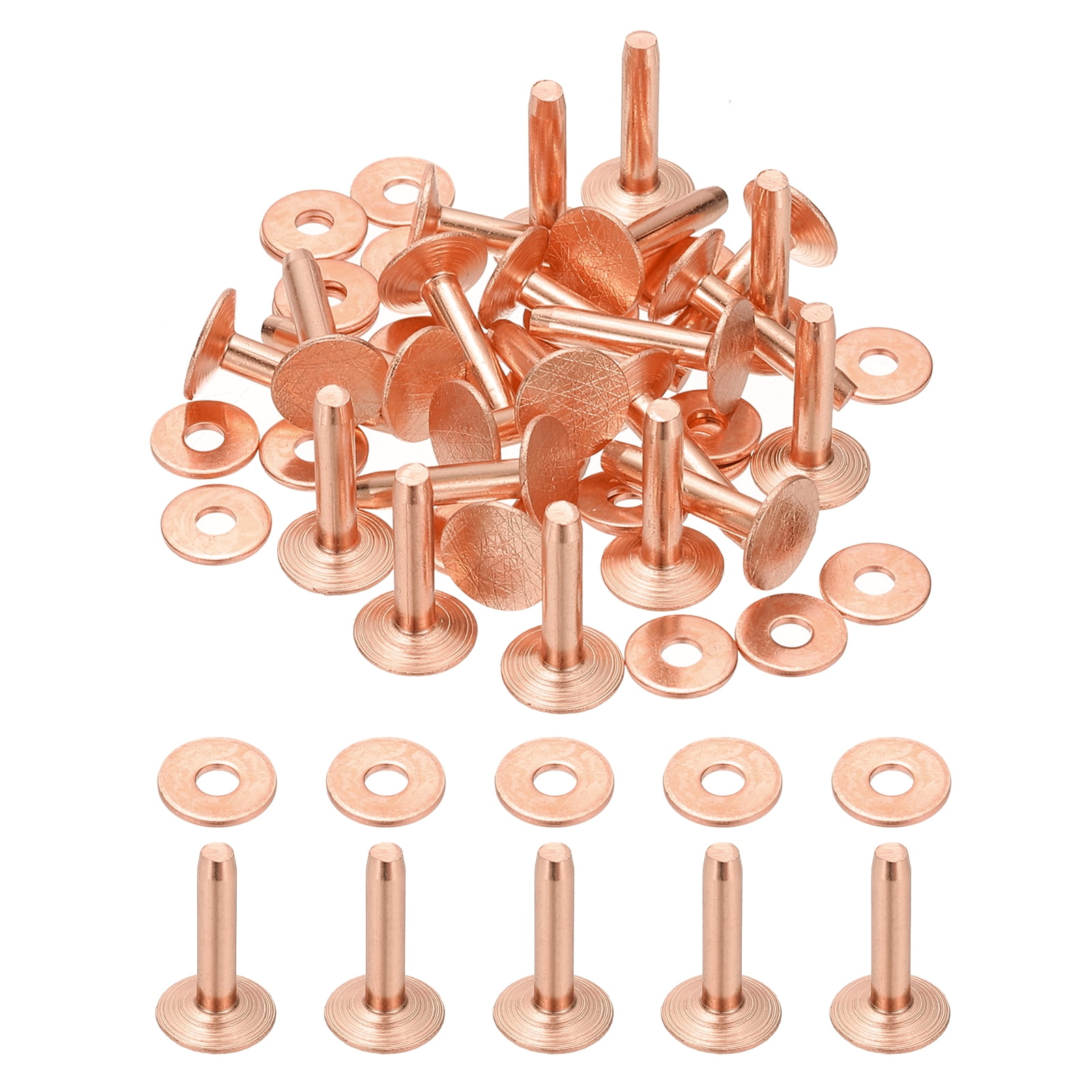 12x4x19mm Studs for Clothing, 100 Sets Spikes for Clothes Studs and ...