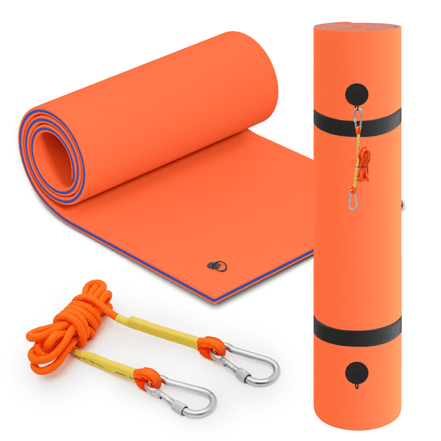 12x6 ft Water Floating Mat Foam Pad,Bouncy Tear-Resistant XPE Foam,Lake ...