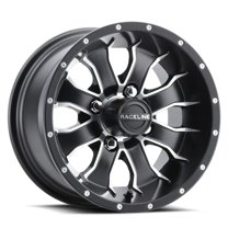 10x5 Raceline A77 Mamba UTV Black Wheel 4x144 (0mm) - Walmart.com