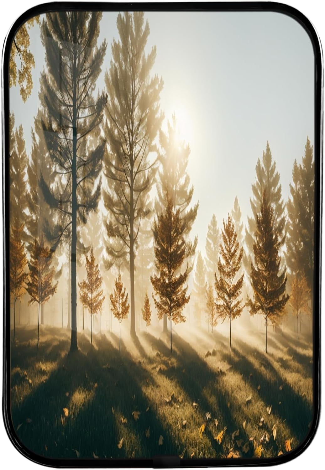 12x8 In Framed Forest Sunrise Wall Art Decor Great Smoky Mountains ...