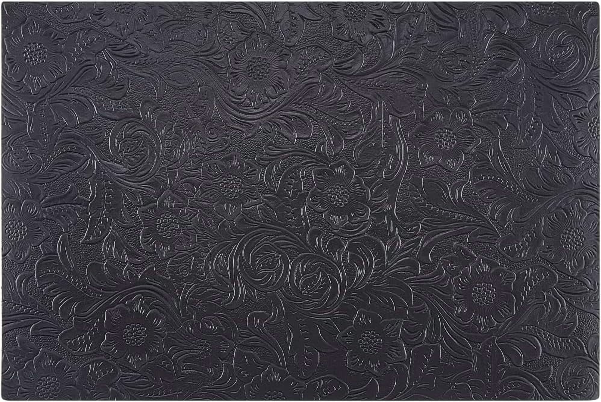 12x8 Inch Bump Texture Cowhide Leather Sheets - 1.6mm Thick Pre-Cut ...