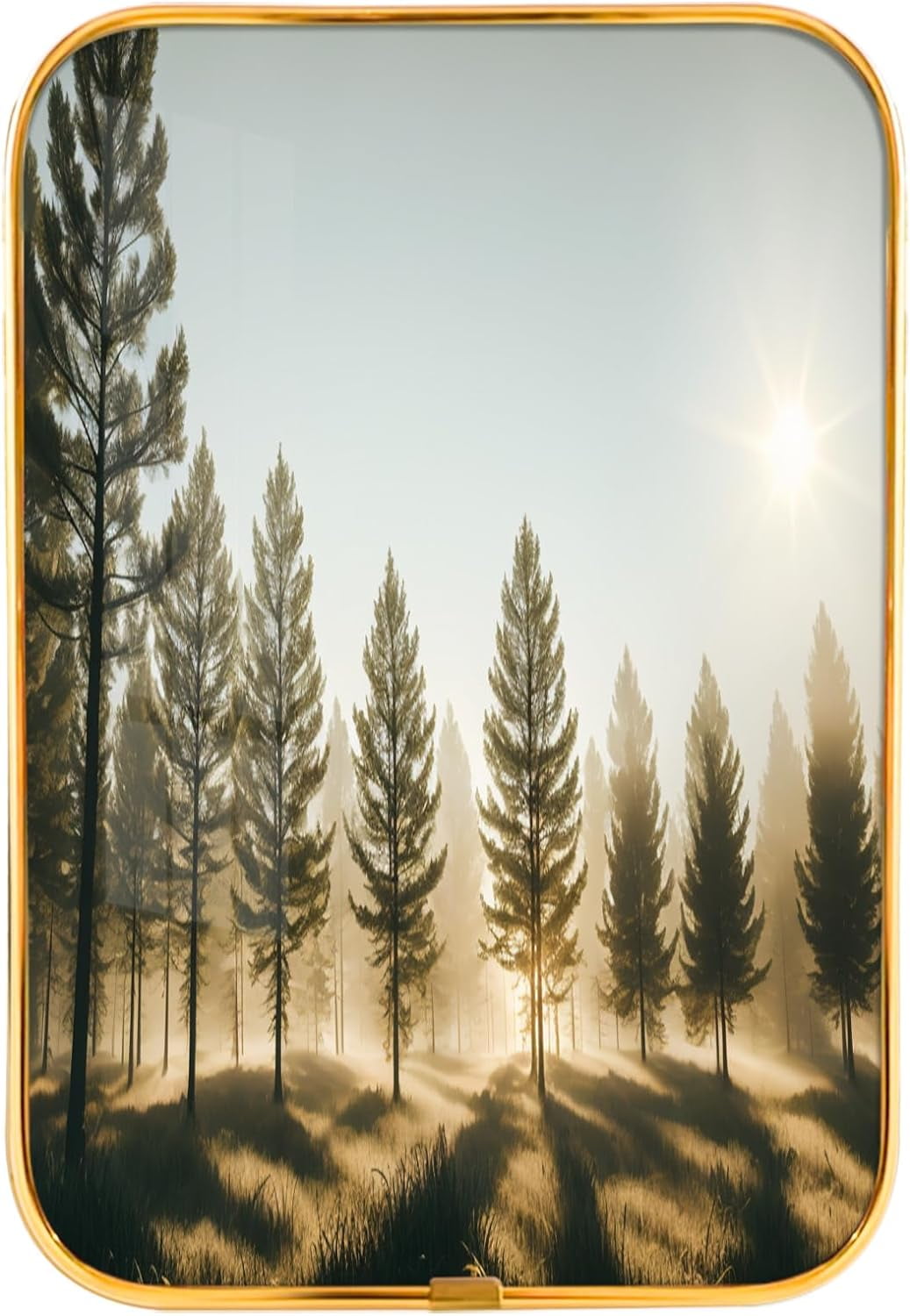 12x8 Inches Framed Morning Sunrise Picture Prints of Nice Sunshine ...