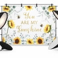 12x8ft Photo Backdrop, Sunflower Soft Polyester Backdrop Curtains ...