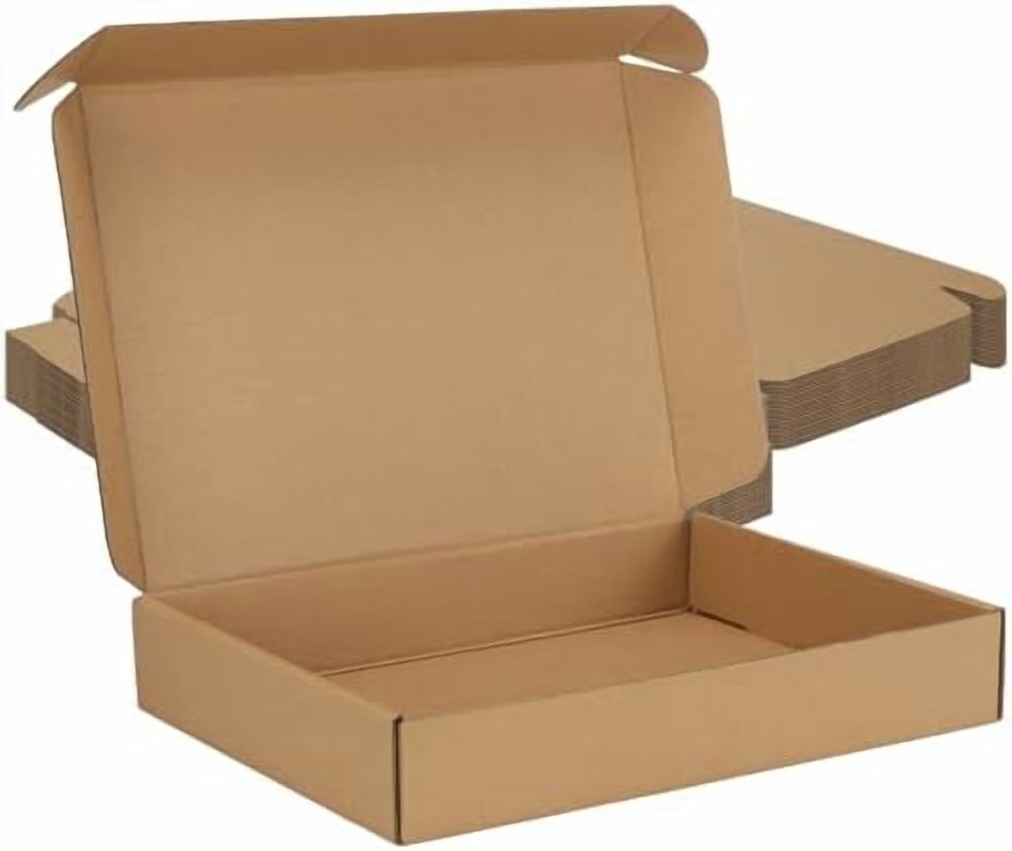 12x9x2 Inches Shipping Boxes Pack of 20, Small Corrugated Cardboard Box ...
