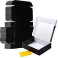 Walmart 12x9x3 Black Cardboard Shipping Boxes, 20 Pack with Gift ...