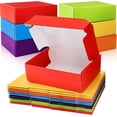 12x9x4 Inches Shipping Boxes Set of 18, Large Assorted Colors ...