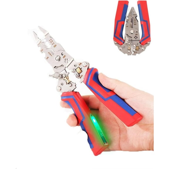 Seese 8 in 1 Wire Stripper, 2025 New 8 In 1 Wire Stripper with Voltage ...