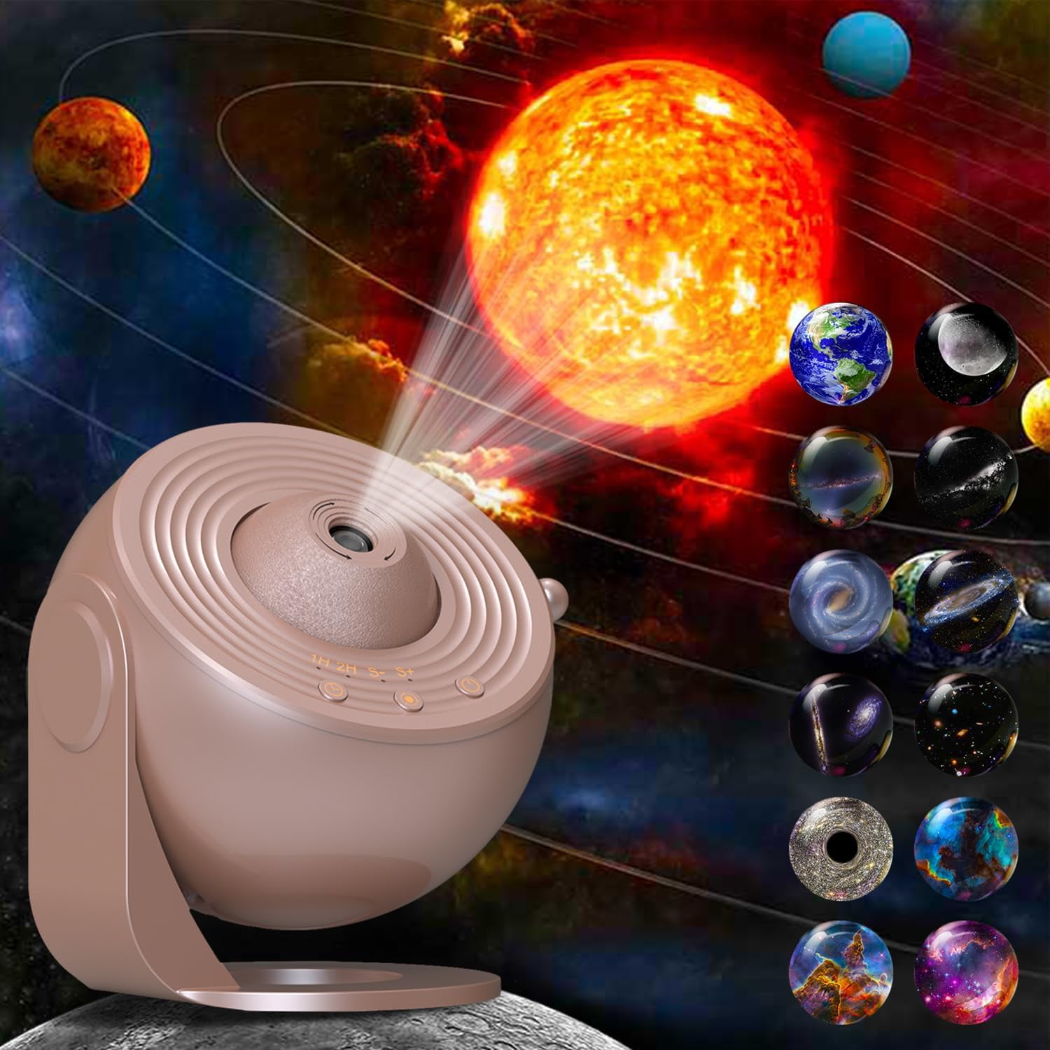 13 in 1 HD Star Galaxy Projector for Bedroom, Light Projector with 360 ...