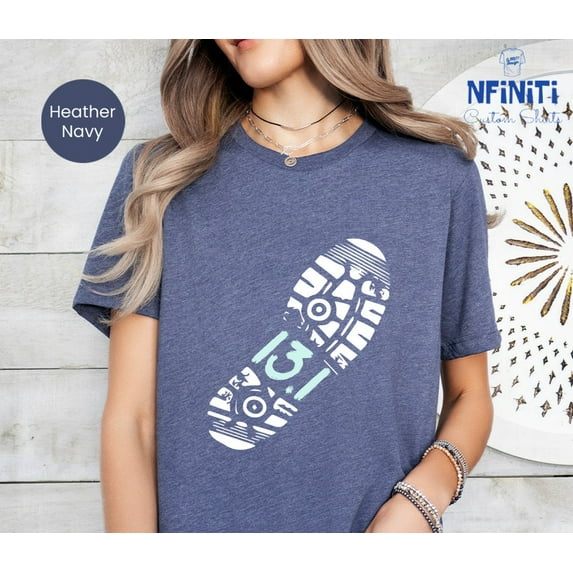 13.1 Half Marathon Shoe Sole Shirt - Runner Gift Tee All Size S-5Xl ...