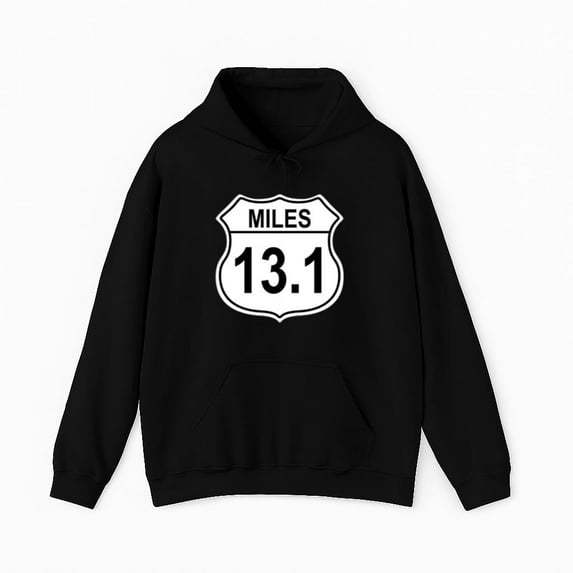 13.1 Mile Half Marathon US Highway Sign Runner Graphic Performance ...