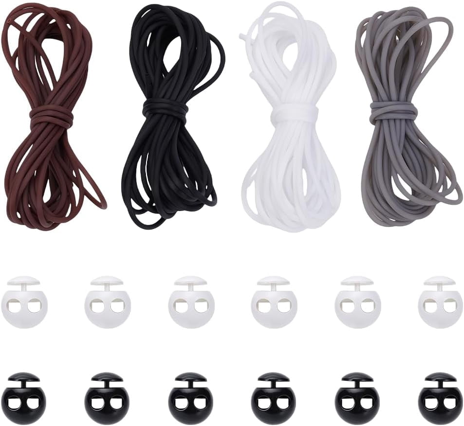 13.12Yards 4 Colors Knitting Stitches Holder Stitch Stopper Set Hollow ...