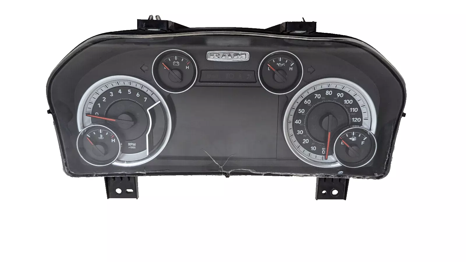 13 14 15 16 17 18 Dodge Ram 1500 Rebel Digital Dash Cluster Speedometer ...