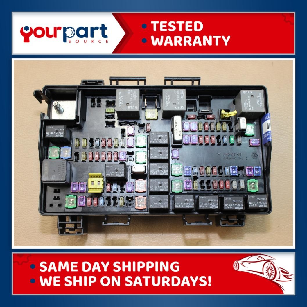 13-14 Ram 2500 diesel tipm totally integrated power module fuse box ...