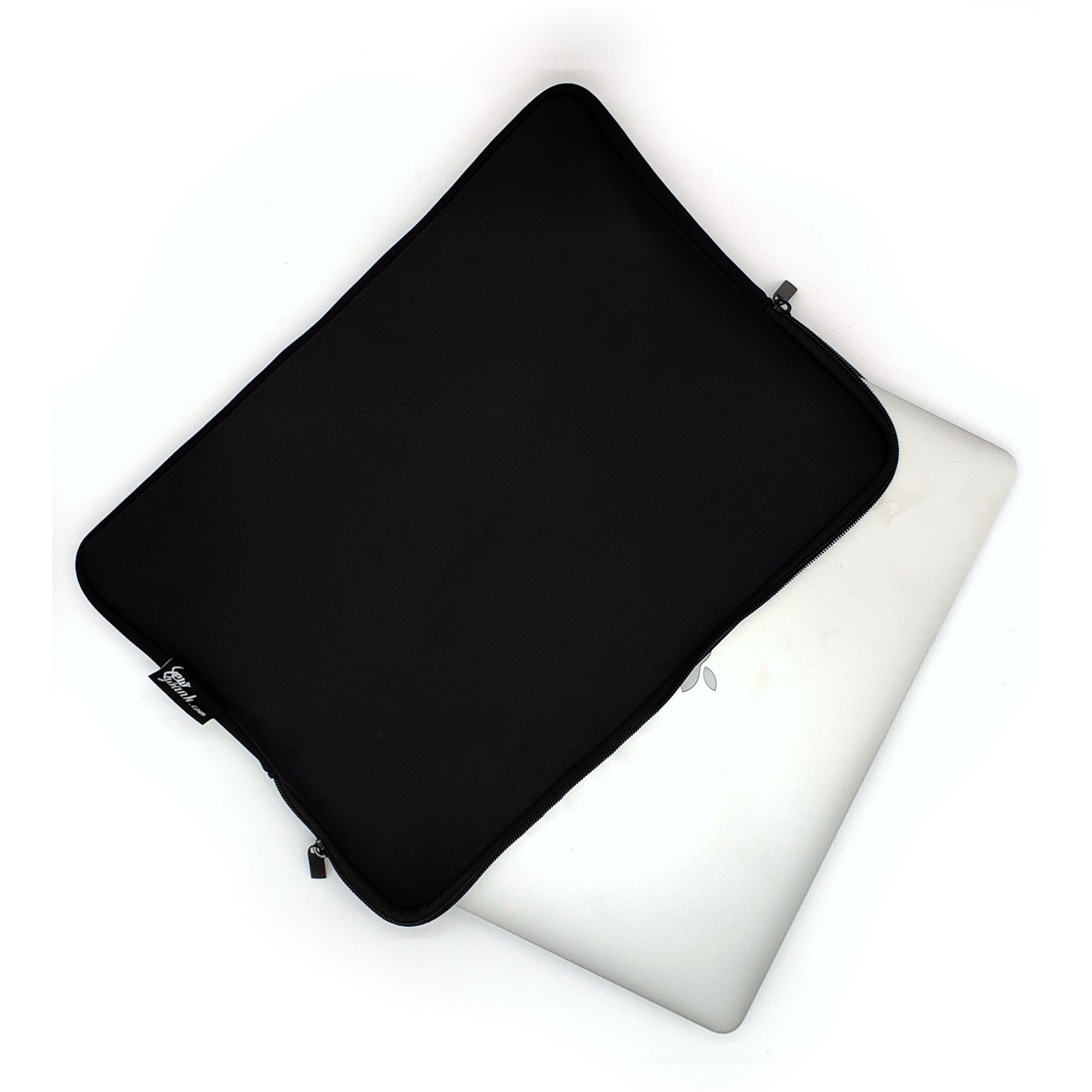 13-15 Inch Solid Black Laptop Sleeve Case/Water-Resistant Neoprene ...