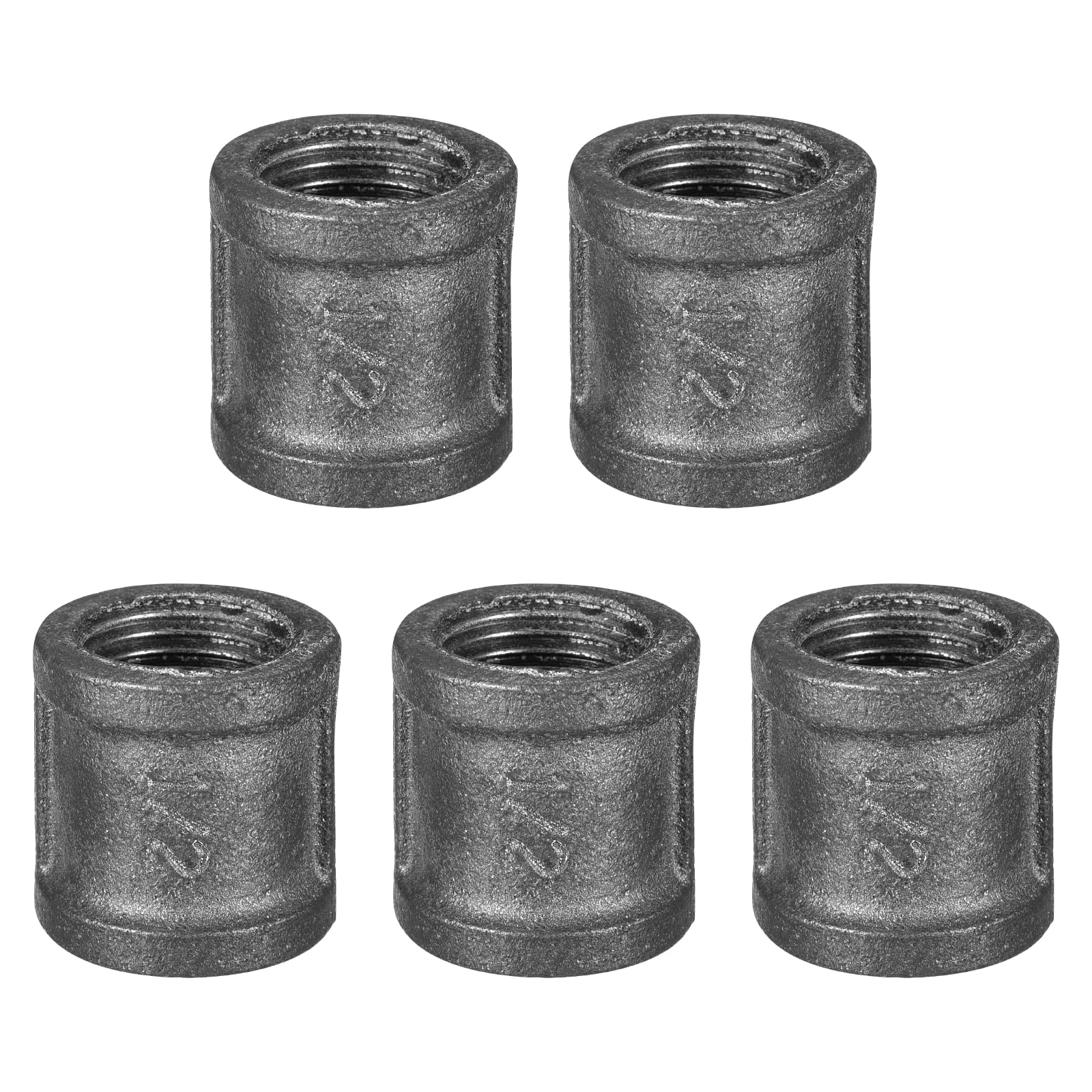 13/16"(20mm) Pipe Fitting Coupling, Cast Malleable Iron Threaded Pipe ...