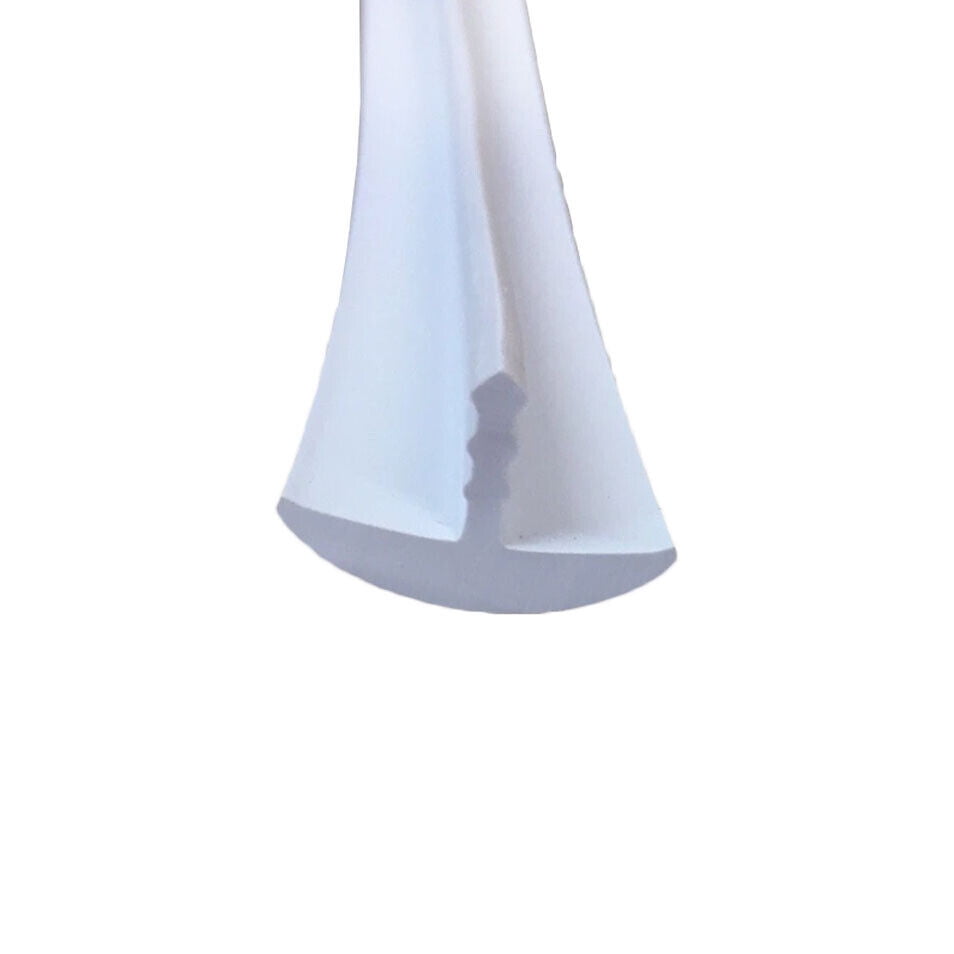 13/16" White T Molding Flexible Gap Edge Trim - RV, Travel Trailer ...