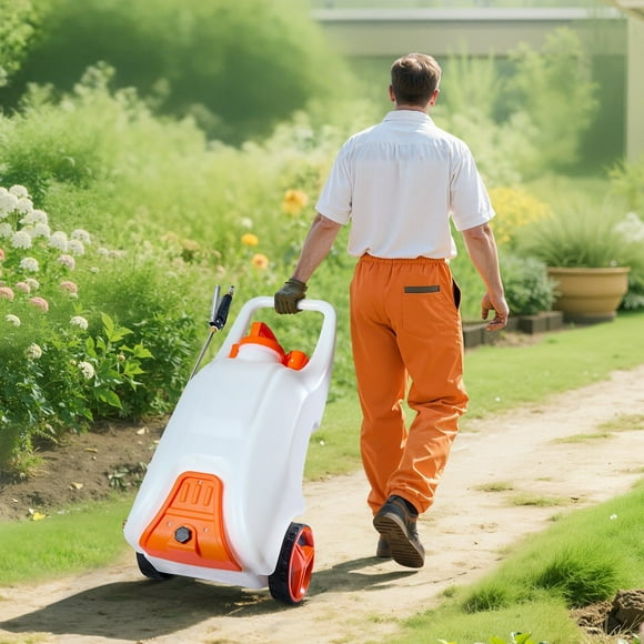Lawn And Garden Sprayer With Wheels