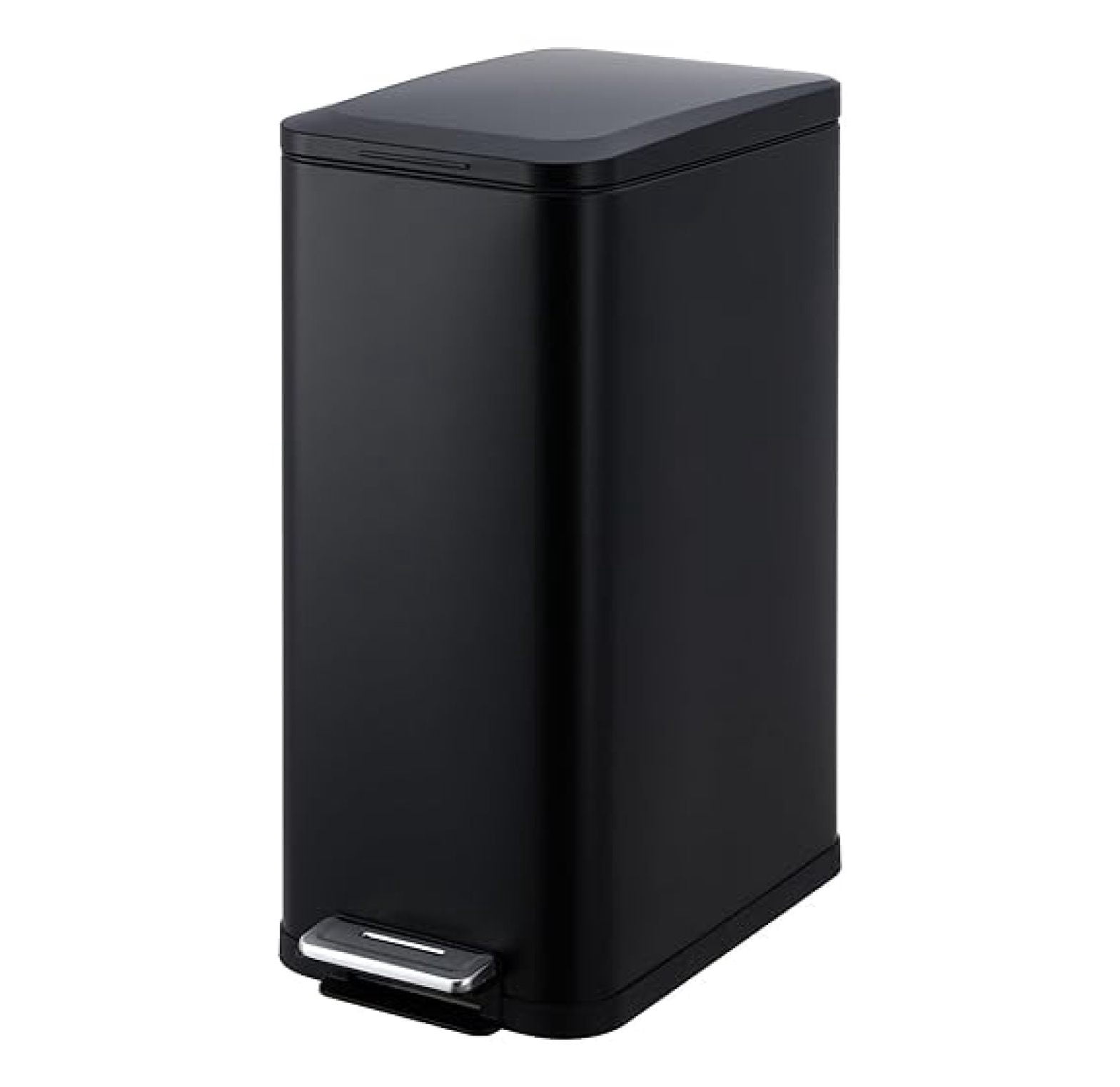 13.2 Gallon Trash Can Stainless Steel Kitchen Trash Can with Foot Pedal ...