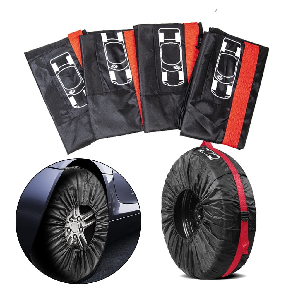 13-23In Car Spare Tyre Tire Protection Cover Carry Tote Handle Storage ...
