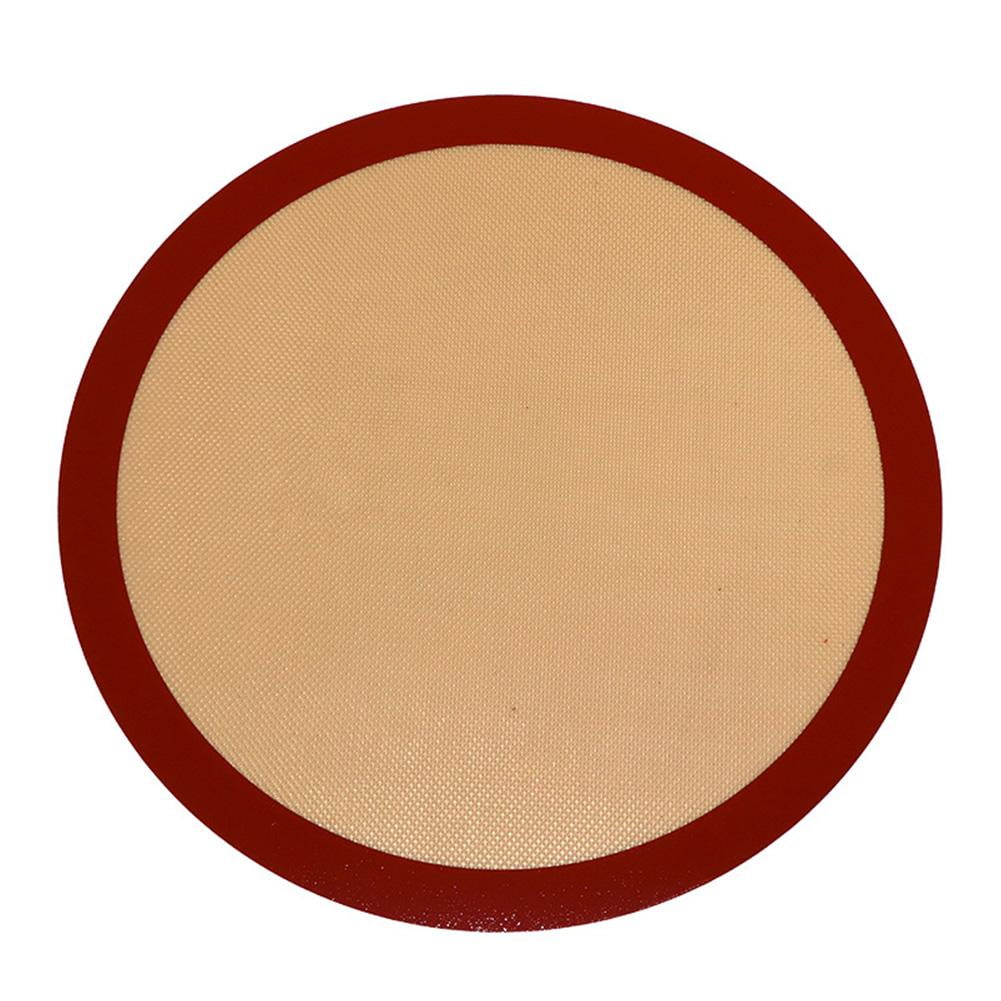 13-23cm Non Stick Round Silicone Baking Mat Heat Resistant Cake Pan ...