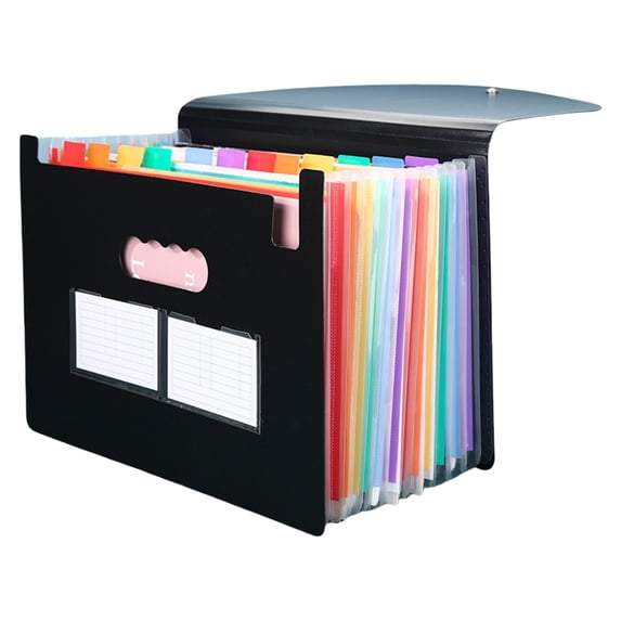 13/25 Pockets File Folder File Bag Document Storage Bag Document Bag A ...