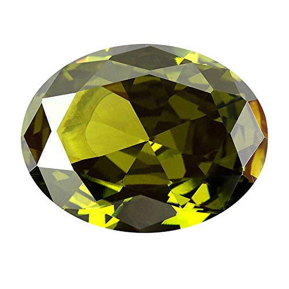 13.25 Ratti 12.27 Carat Lab Certified Peridot Stone Gemstone With Lab Certificate-B0CHN1 ...